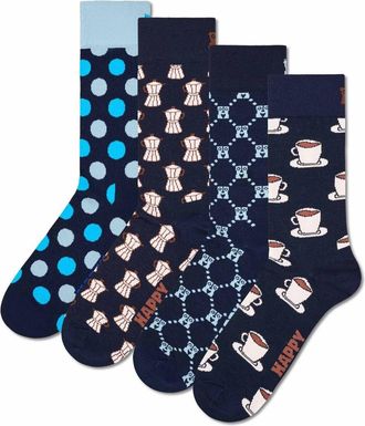 Happy Socks unisexe Chaussettes Paquet de 4