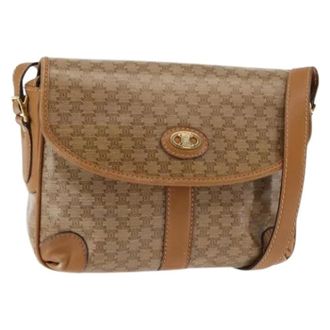 Celine Sac bandouli&egrave;re Vintage Pre-owned - Femme - Pre-owned - Beige - Taille: ONE Size
