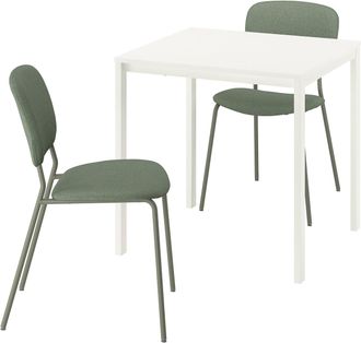 IKEA VIHALS / VIHALS Tisch und 2 Stühle