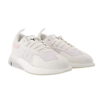 Yohji Yamamoto Unisex Marathon Tr Sneakers Y-3 Off-White Leather Others Shoes