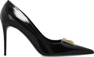 Dolce & Gabbana pointed-toe metal pumps - Schwarz