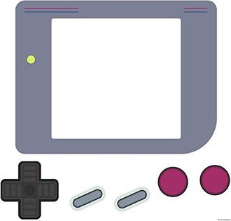 RoomMates Wandtattoo - Nintendo Gameboy - RMK3689GM