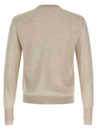 Maryya Wool, Silk & Cashmere Blend Sweater - Beige