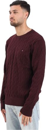 Tommy Hilfiger Herren, Strickwaren, Rot, MGr&ouml;&szlig;e