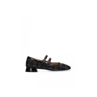 Bibi Lou Stoff Ballerina Schuhe Schwarz Lackleder - - Shoes - Damen - Schwarzk - 37 EU