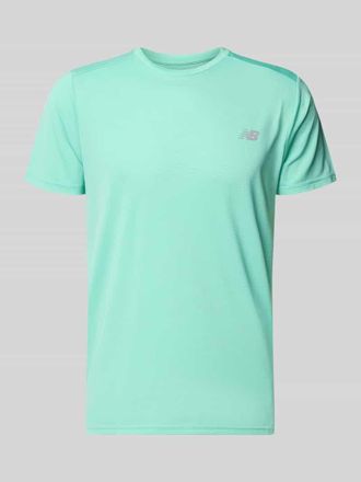 New Balance Funktionsshirt mit Rundhalsausschnitt und Logo