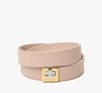 Kate Spade New York Phoebe Wickel-Armband Aus Leder, Doppelreihig