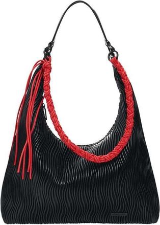 Desigual mittelgro&szlig;e Tasche mit Pr&auml;gung in Schwarz