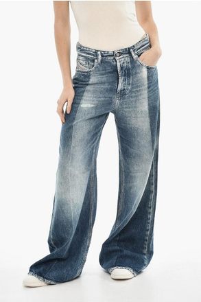 Diesel Jeans 1996 D-SIRE Wide Leg With Frayed Hem 25cm size 29