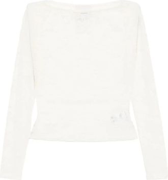 Reformation haut Adriano - Blanc