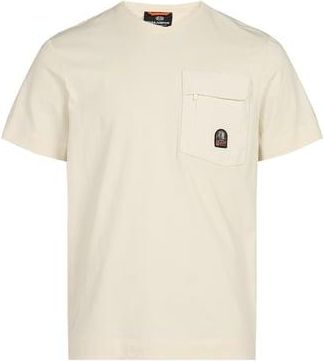 Parajumpers T-shirt droit en coton m&eacute;lang&eacute;
