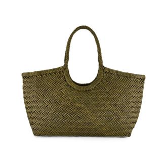 Dragon Diffusion Nantucket Big Woven Tote - - Bags - Damen - Gr&uuml;n - ONE SIZE