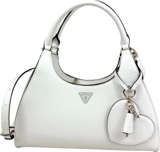 Guess Femme, Sacs, Blanc, Taille: ONE Size Isobel Small Girlfriend Carryall