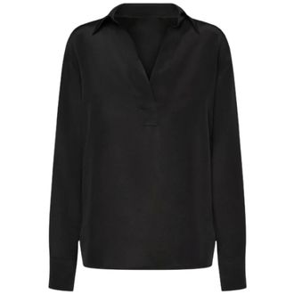 Max Mara Zanzero Shirt - - Blouses & Shirts - Damen - Schwarzk - S