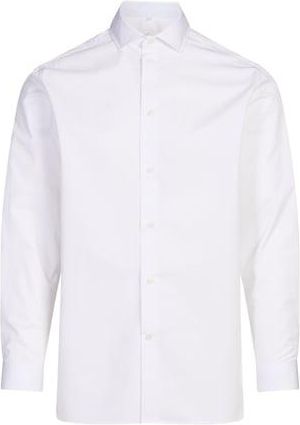 Au Printemps Paris Chemise droite Marine en coton