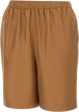 Loulou Studio Femme, Shorts, Brun, Taille: 40 FR Shorts