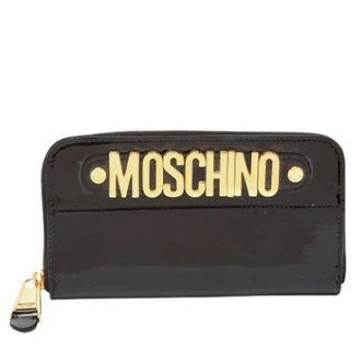 Moschino Femme, Accessoires, Noir, Taille: ONE Size Portefeuilles en tissu Pre-owned