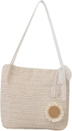 UPKOCH Sac Fourre-tout Tissé Main pour Femme Grand Sac Plage été Léger Cabas Bandoulière Mode Vacances