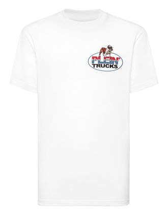 Philipp Plein Round Neck T-Shirt Plein Trucks Bulldog