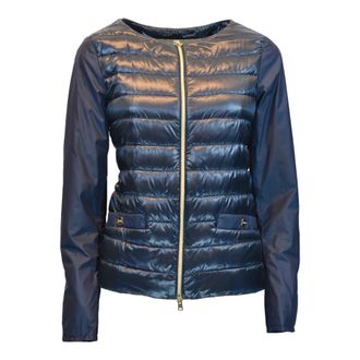 Herno Leichte Daunenjacke mit Taft&auml;rmeln - - Jackets - Damen - Blau - S
