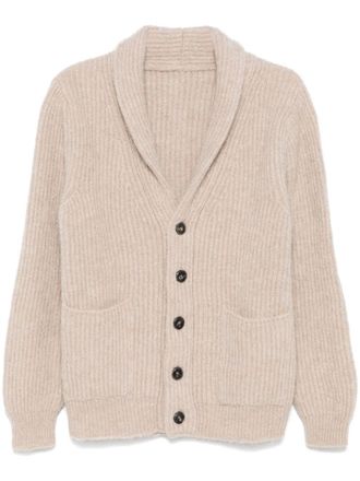 Fortela cardigan &agrave; fini bross&eacute; - Tons neutres
