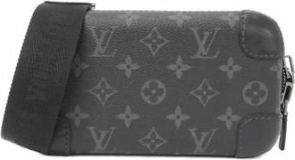 Louis Vuitton Sac bandouli&egrave;re Pre-owned Monogram Eclipse - Homme - Pre-owned - Noir - Taille: ONE Size