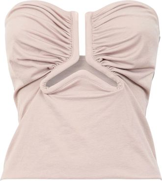 Rick Owens Alannah Bustier Top - Femme - Tops - Rose - Taille: 40 FR