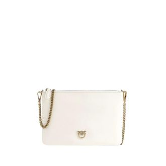 Pinko Pinko, Femme, Sacs, Blanc, Taille: ONE Size Flat Classic