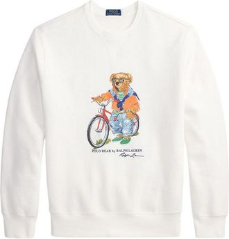 Polo Ralph Lauren Pull Col Rond - Blanc