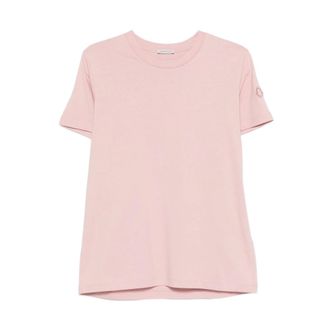 Moncler Femme, Tops, Rose, Taille: 42 FR Moncler T-shirts et polos rose