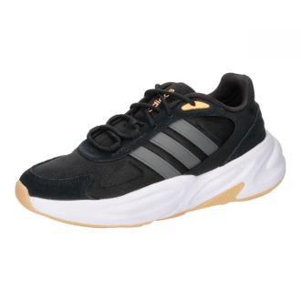 adidas Damen Ozelle Cloudfoam Lifestyle Running Shoes Schuhe, core Black/Grey Five/Acid orange, 41 1/3 EU