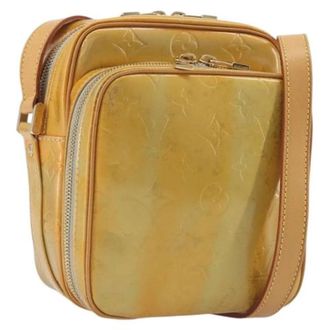 Louis Vuitton Pre-owned Lackleder Umh&auml;ngetasche - - Pre-owned - Damen - Gelb - ONE SIZE