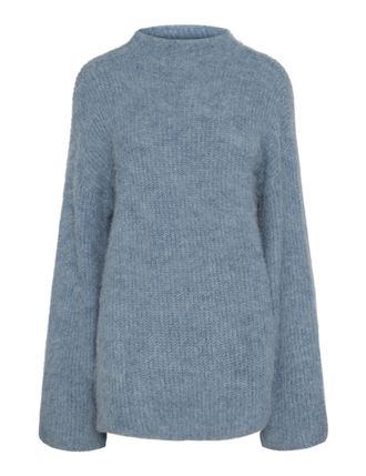 Pieces Pcmala Ls Highneck Knit Noos Bc