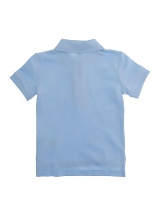 Polo Ralph Lauren Unisex Kids T-Shirt Light Blue Cotton T-Shirts And Polos