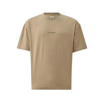 C.P. Company T-Shirts - - Tops - Herren - Beige - S