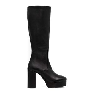 Alohas Joanna 115mm Lederstiefel - - Shoes - Damen - Schwarzk - 39 EU