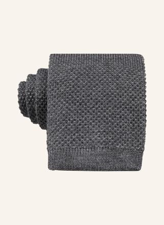 HUGO BOSS Krawatte grau