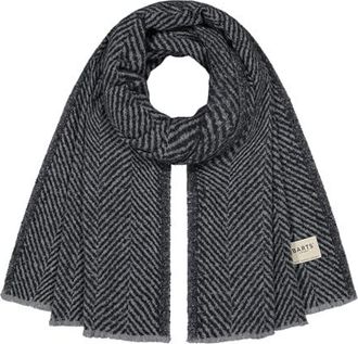 Barts Sohoho scarf black - Gris anthracite chin&eacute; - Taille Unique - Echarpe
