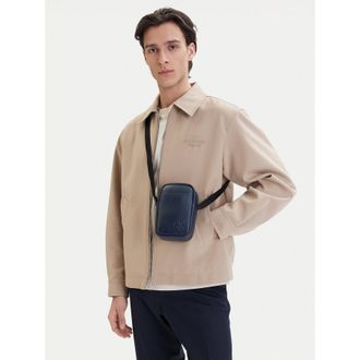 Calvin Klein Umh&auml;ngetasche Calvin Klein Bold Ck Slim Reporter LV04D3279G Dunkelblau