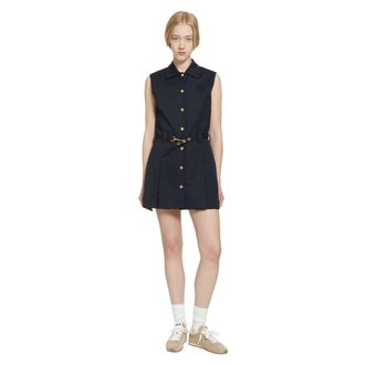 Miu Miu Cotton Gabardine Shirt Mini Dress