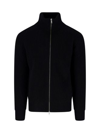 Maison Margiela Ribbed Zip Sweater
