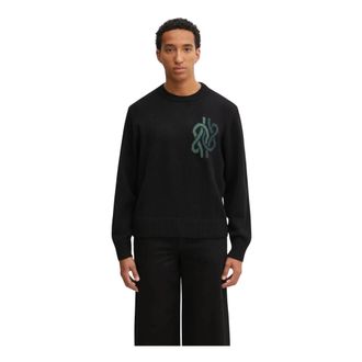 Filling Pieces Strickpullover Knot - - Knitwear - Herren - Schwarzk - XL