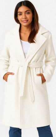 Worldclassca Trenchcoat Worldclassca Damen Trenchcoat mit G&uuml;rtel Reverskragen langer Mantel Neue Kollektion