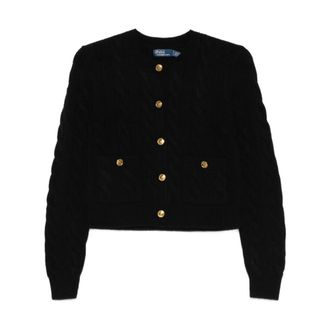 Polo Ralph Lauren Femme, Pulls, Noir, Taille: 40 FR Cardigan