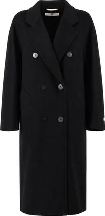 Duno Femme, Manteaux, Noir, Taille: 40 FR Manteau