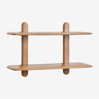Sklum &Eacute;tag&egrave;re murale en bois Veleta SKLUM &x2194&xFE0E 80 cm
