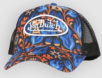 Von Dutch Burnbloom Cap black blue