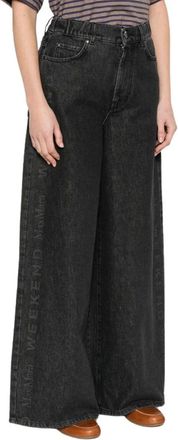 Max Mara Femme, Jeans, Noir, Taille: 34 FR Pantalone in denim Wkdvortice