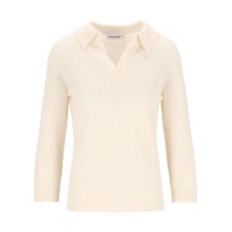 Isabel Marant Nathalie Polo Pullover - - Tops - Damen - Wei&szlig; - XS