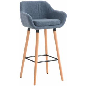 Clp Barhocker Grant Stoff blau